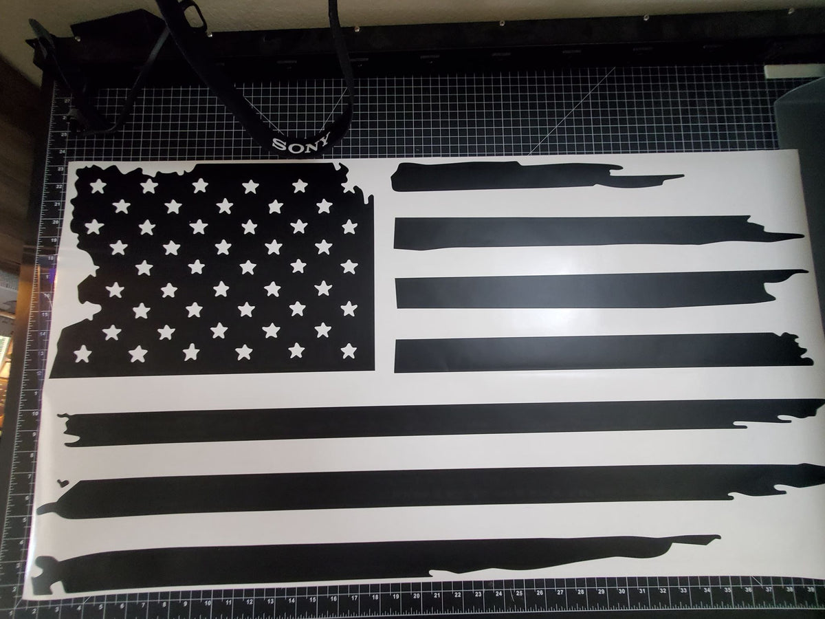 Sunroof flag decal – All Out Stickers